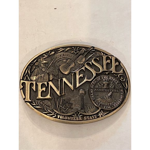 Tennessee | Accessories | Tennessee State Seal Solid Brass Award Design ...